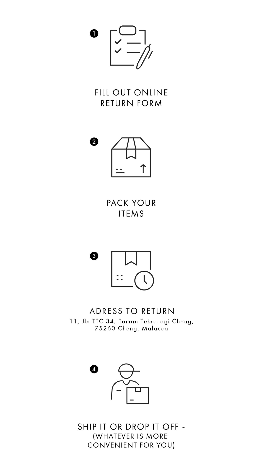14 DAYS EASY RETURN
